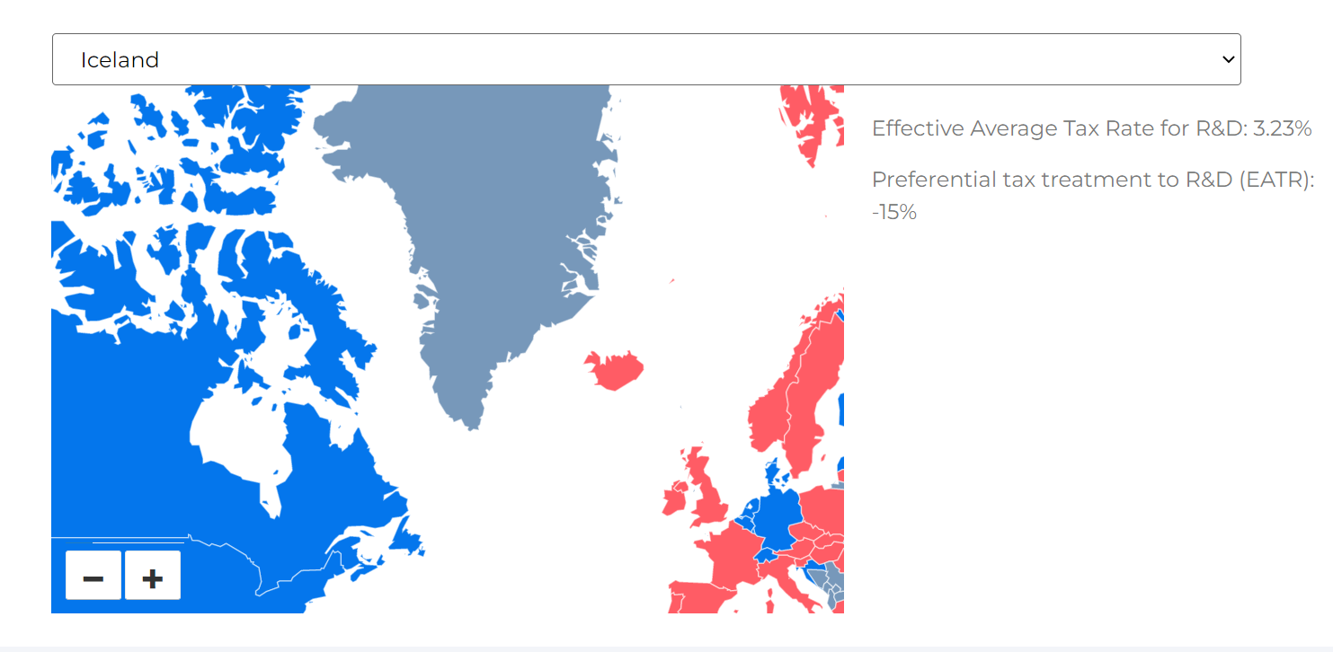 Global R&D Effective Tax Rate Map – oecdpillars.com