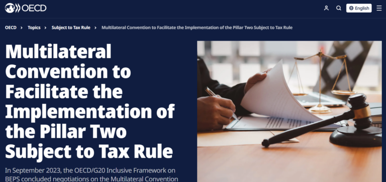 Pillar Two: STTR Implementation – oecdpillars.com Pillar Two: STTR Implementation – oecdpillars.com